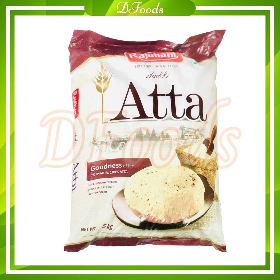 [Free Yeast] Atta Chakki Fresh - Indian Atta Whole Wheat Flour 5kg ...