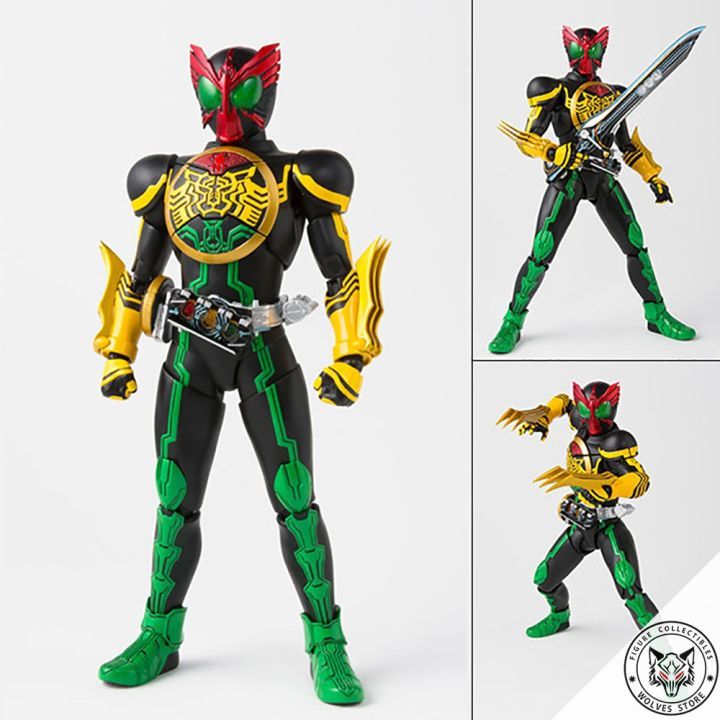 Genuine Model SHF: Kamen Rider OOO Tatoba Combo | Shopee Malaysia