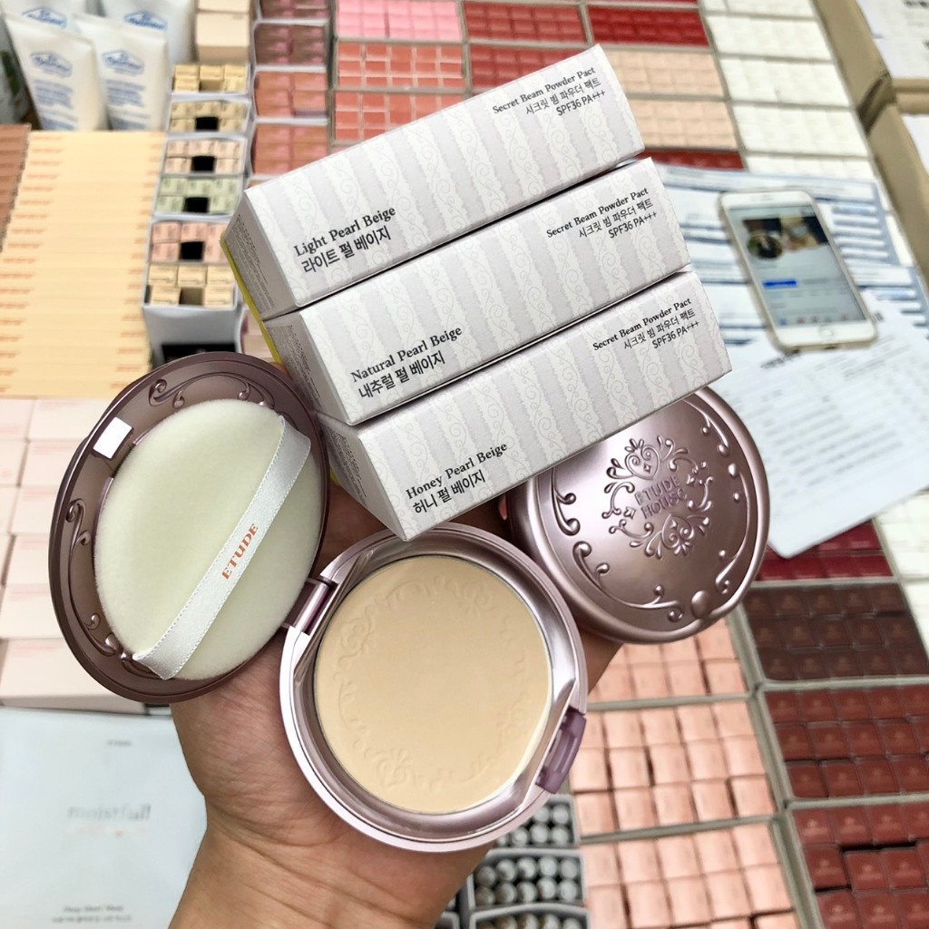 (BILL Korea) ETUDE Secret Beam Powder Pact 15g | Shopee Malaysia
