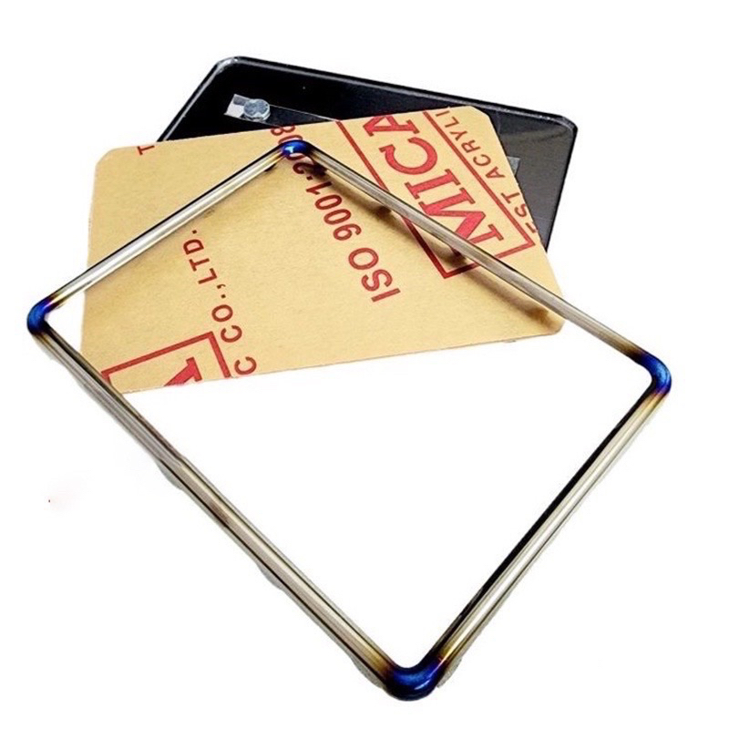 4-Corner Titanium License Plate Border Set for Installation of All ...