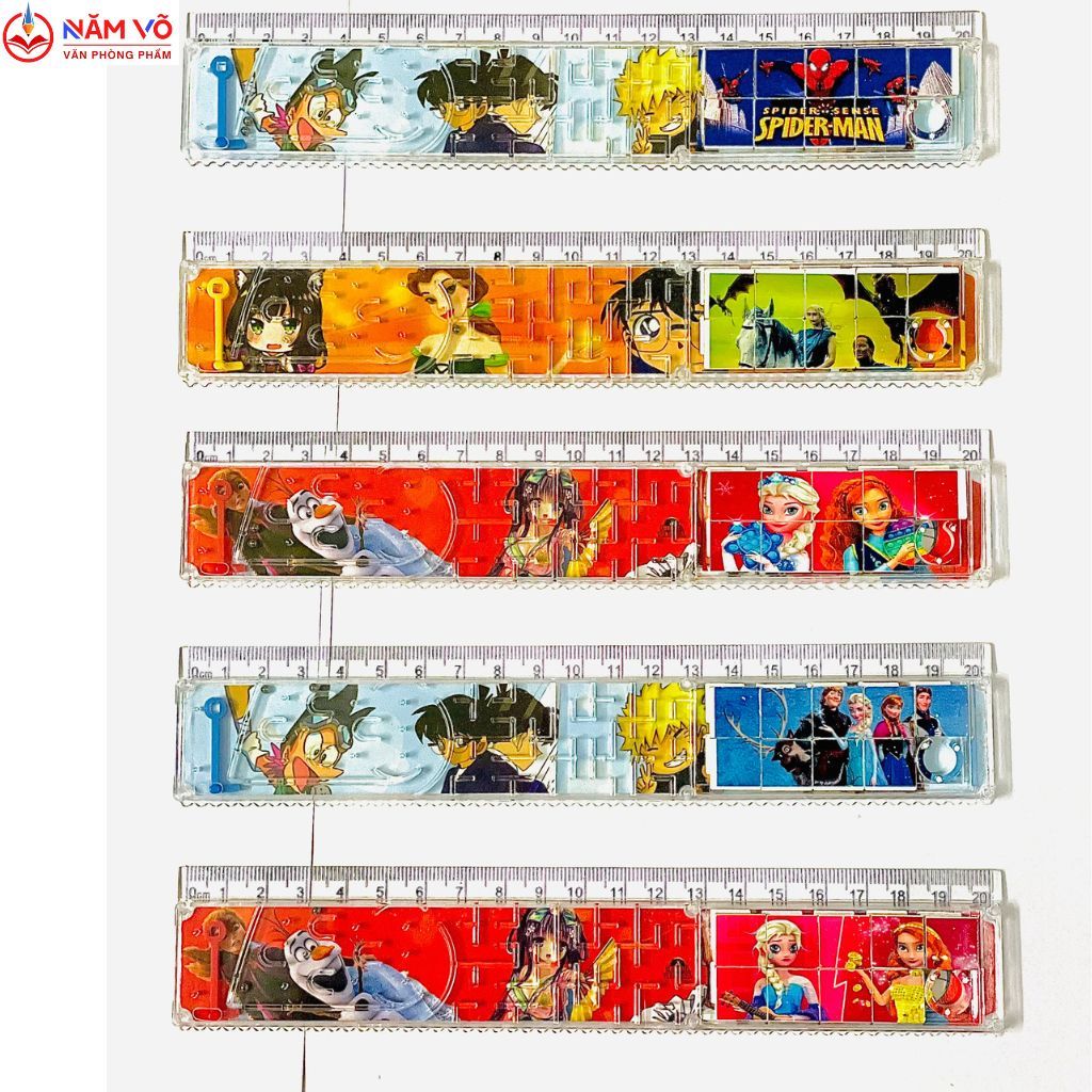 [20CM] Combo of 3 Ruler Puzzle Maze Ball Game and Fun Entertainment ...
