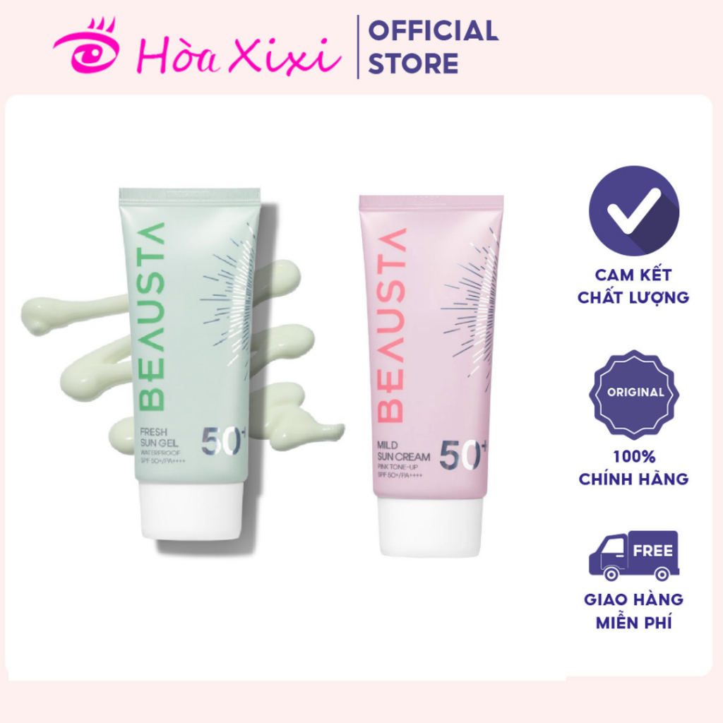 Beausta Sunscreen SPF50+ PA++++ 50g | Shopee Malaysia