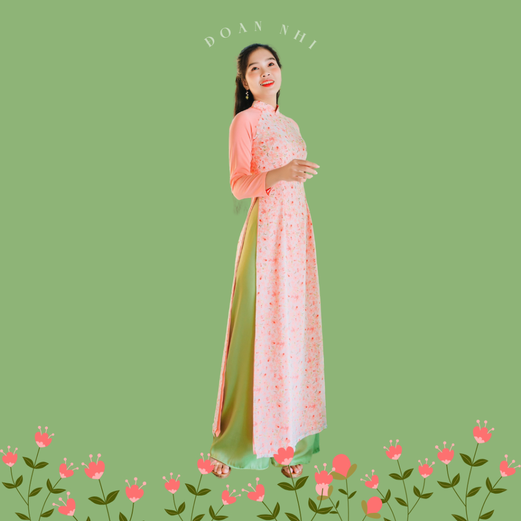 Doan Nhi innovative ao dai - designed by Du Yen | Shopee Malaysia