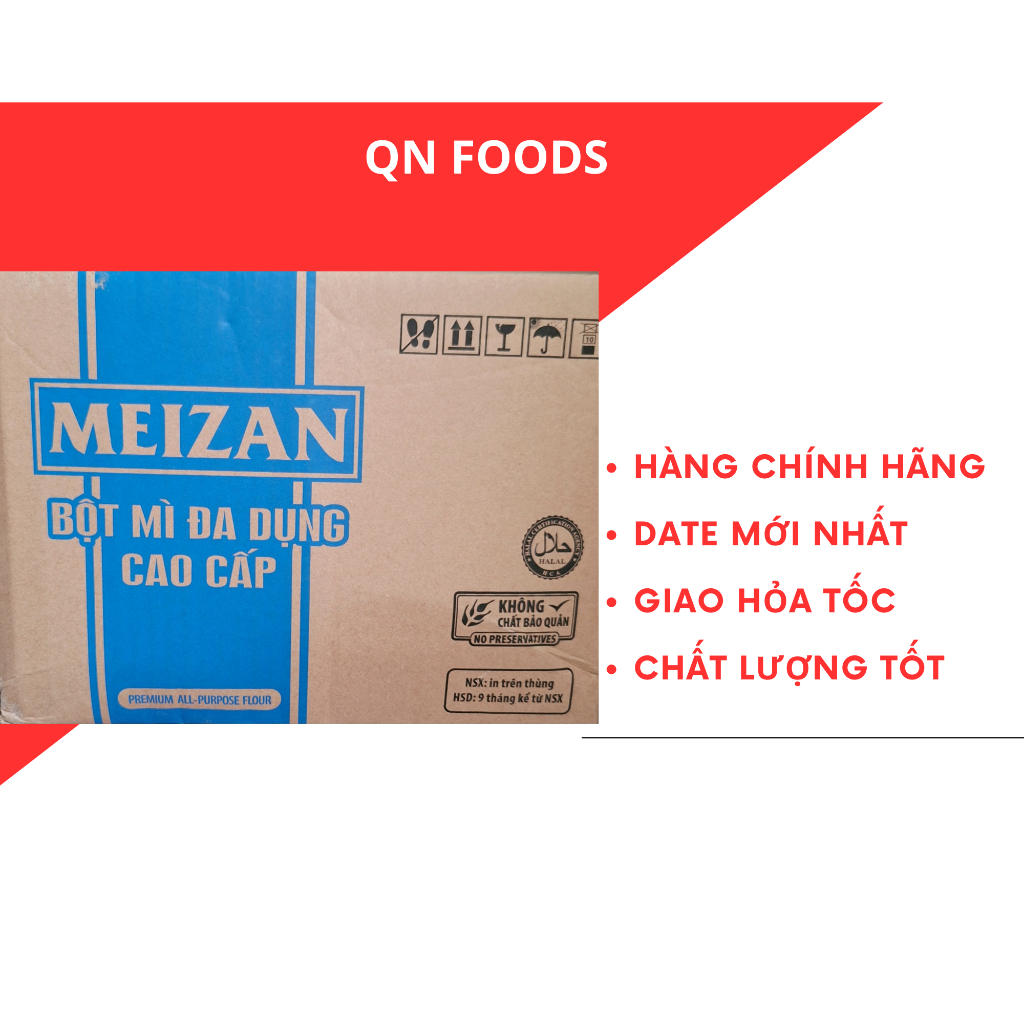 Meizan All-Purpose Flour Box 1kg x 10 packs | Shopee Malaysia