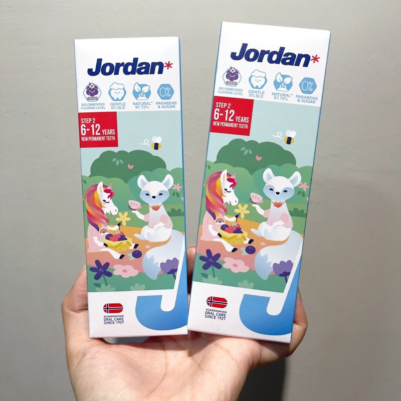 Toothpaste, grape flavor, Jordan brand tube 75g | Shopee Malaysia