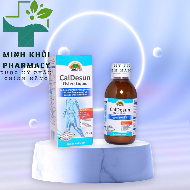Caldesun Osteo Liquid Calcium Syrup imported from Germany helps ...