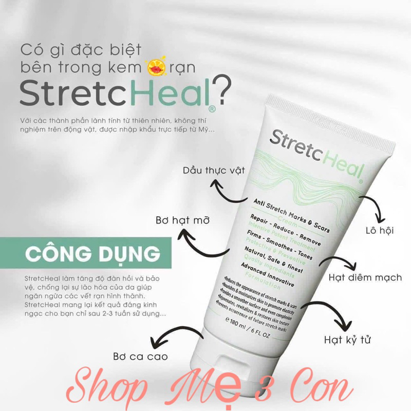 Usa Stretcheal Concentrated Stretch Mark Cream 180ml | Shopee Malaysia