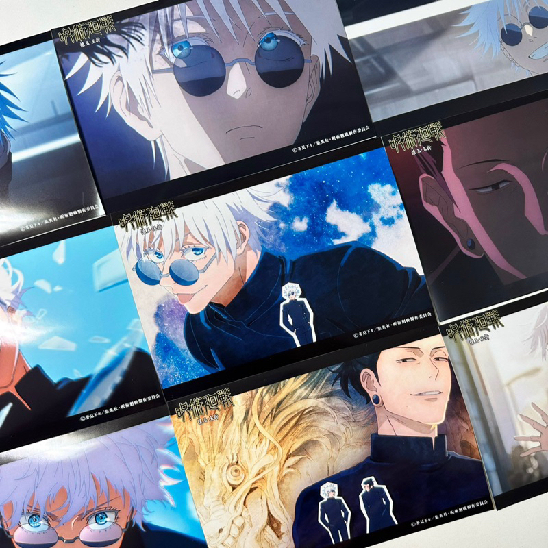 [NEKONII] 1 genuine photo JJK Print Gojo Geto Megumi Toji Jujutsu ...