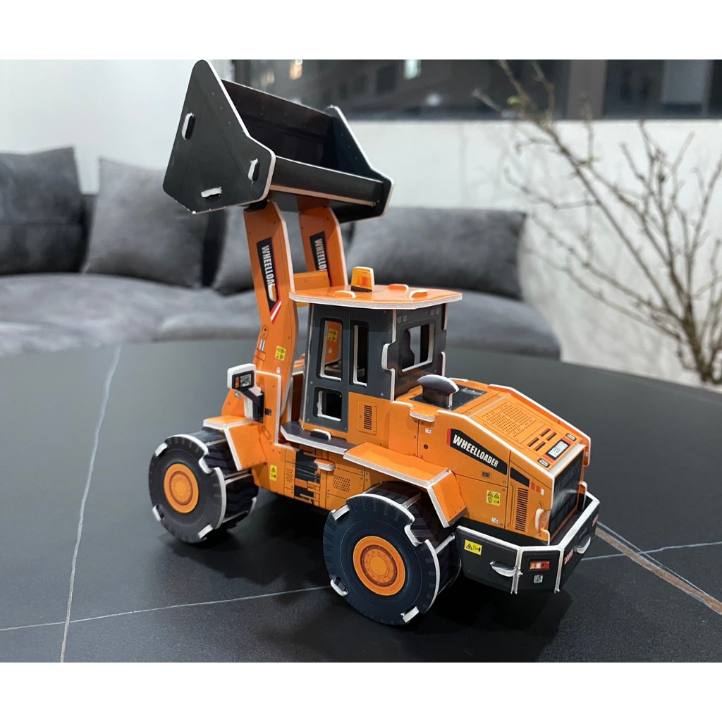 3d Assembly Model Made of Foam Cardboard for cars, cranes, airplanes ...