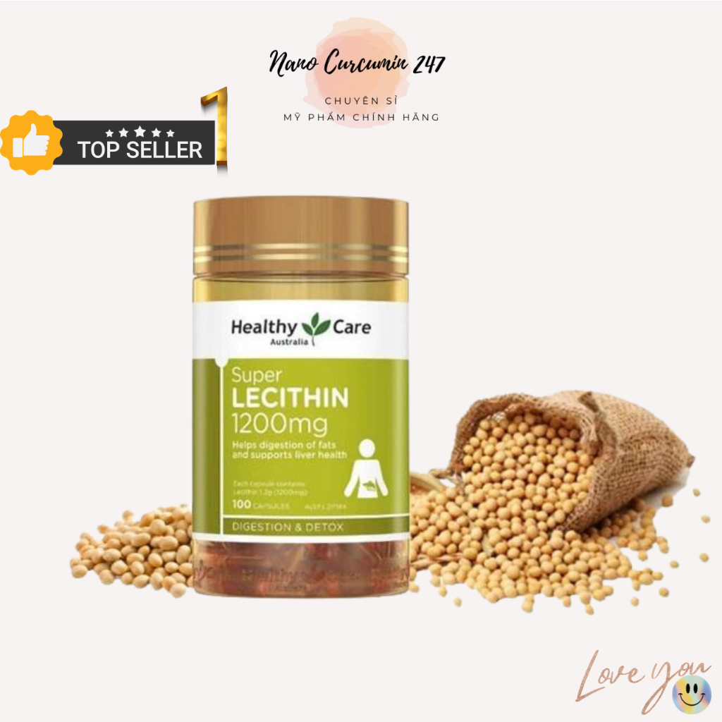 Healthy Care Super Lecithin Hormone Regulating Soybean Sprouts 100 ...