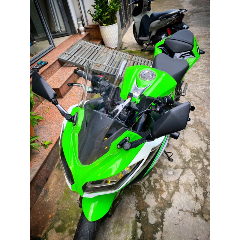 Kawasaki Ninja300 custom windshield race version (high and long ...