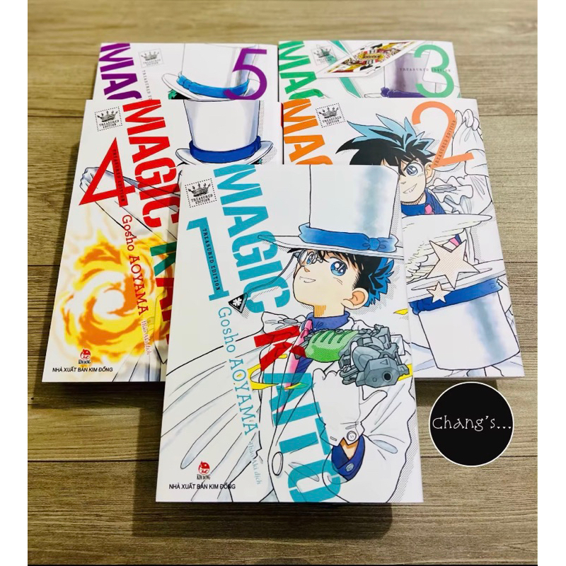 Magic Kaito comic complete set of 5 volumes - Chang Book | Shopee Malaysia