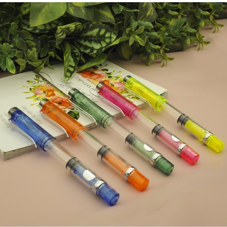 Calligraphy Beautiful Handwriting Pen High-Quality Metallic Bamboo Leaf ...