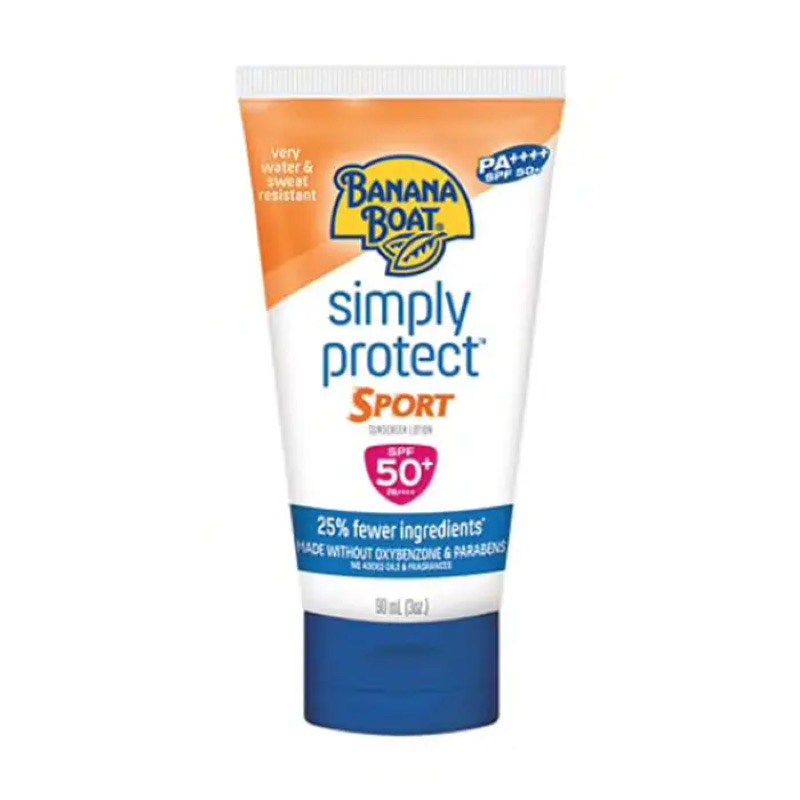Banana Boat Simply Protect Sport Sunscreen SPF50+ PA+++ 90ml | Shopee ...