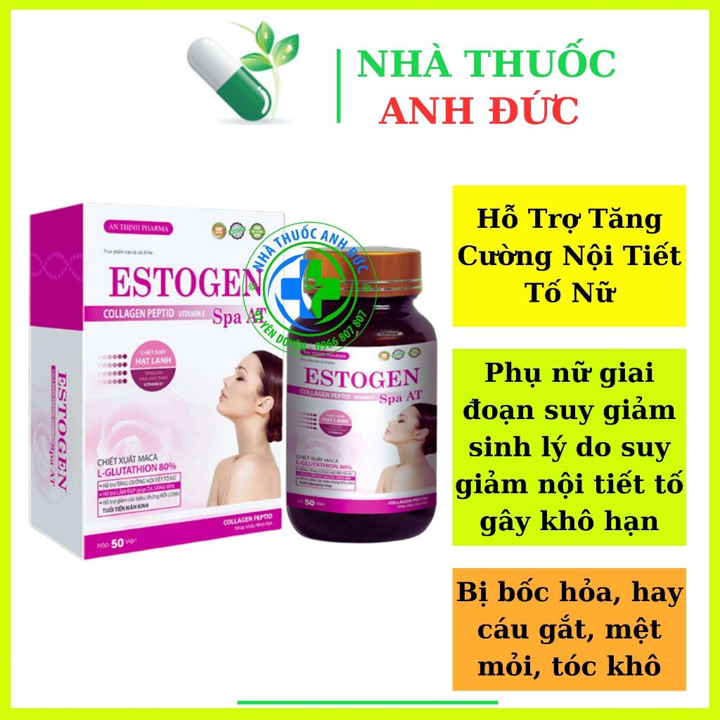 Oral Tablets Help Supplement Estrogen Spa AT Female Hormones, Reduce ...