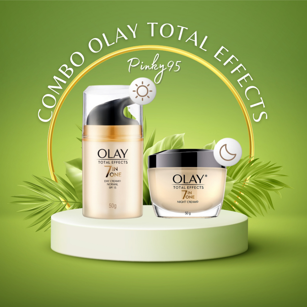 Olay TOTAL EFFECTS Day & Night Recovery Cream Combo & Prevents 7 Signs ...