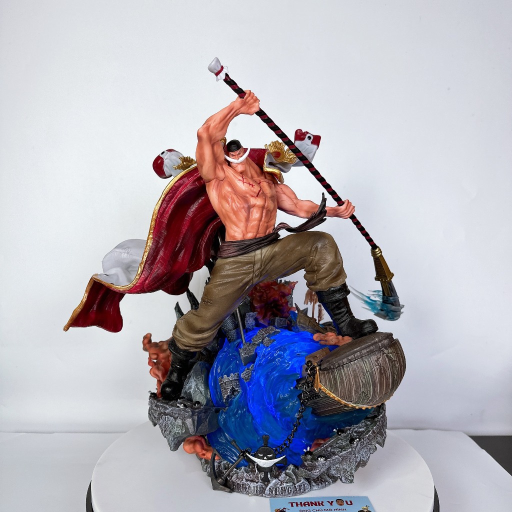 Whitebeard model in Onepiece fighting position with super effect ...