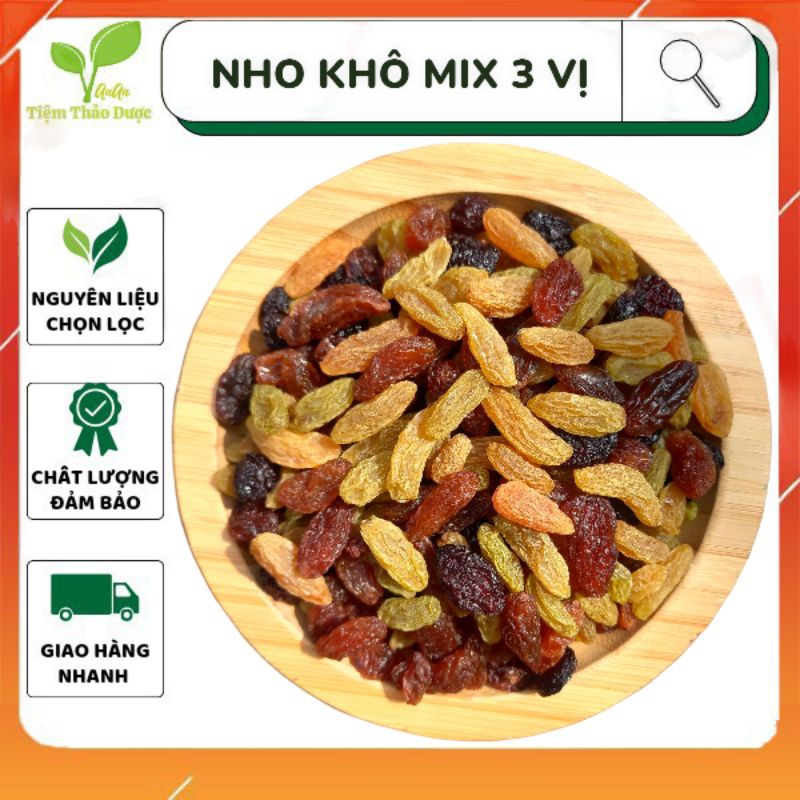 Delicious Mixed Raisins with 3 Flavors (Delicious Dried Mixed Grapes ...