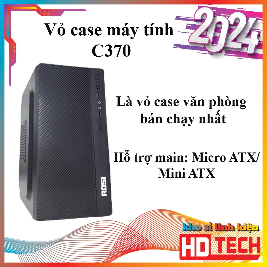 Compact C370 (M-Atx/mini Atx) office computer case | Shopee Malaysia