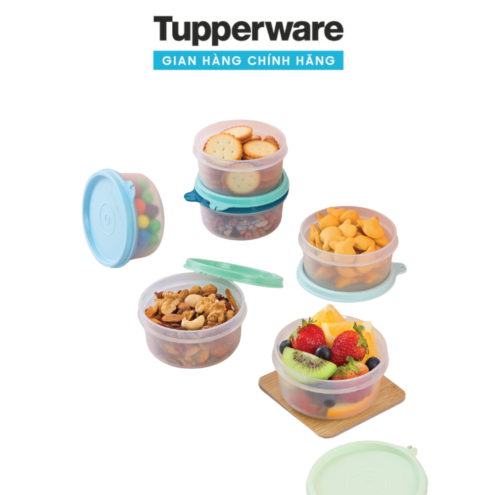 Colorful Small Server 200ml TUPPERWARE multi-purpose food storage box 1 ...