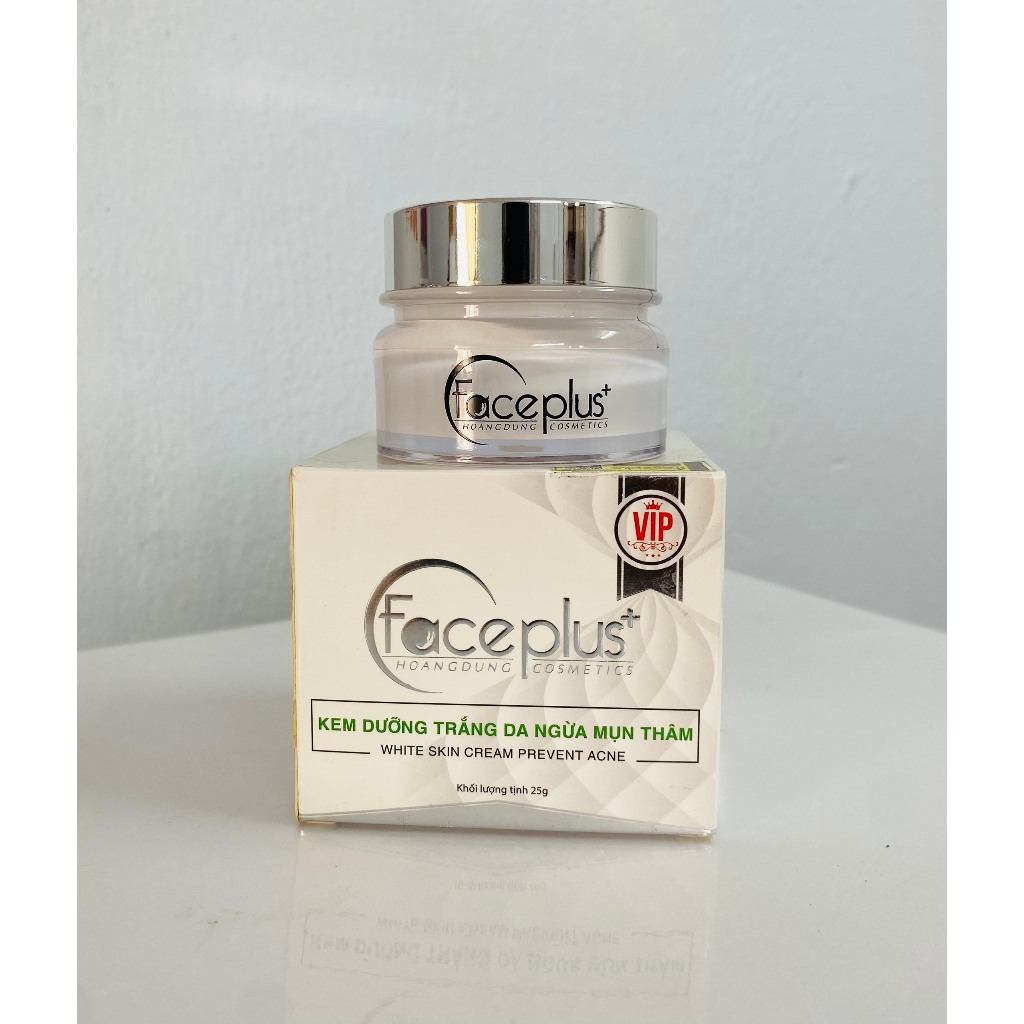 Faceplus, acne, dark skin whitening cream 25g --vip- with 2 skin care ...