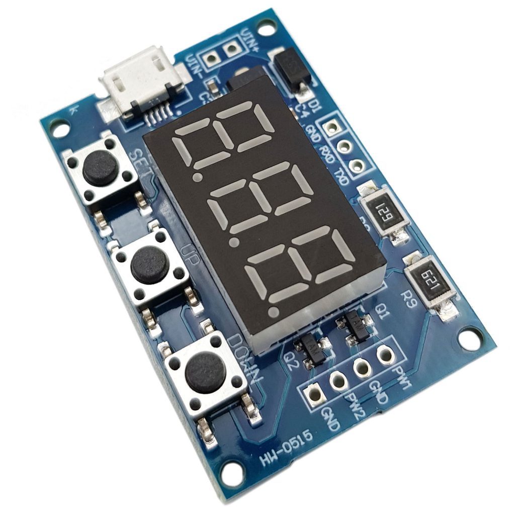 2-channel PWM Pulse Generator Circuit 5V-20V Frequency 1HZ-150KHZ Led ...