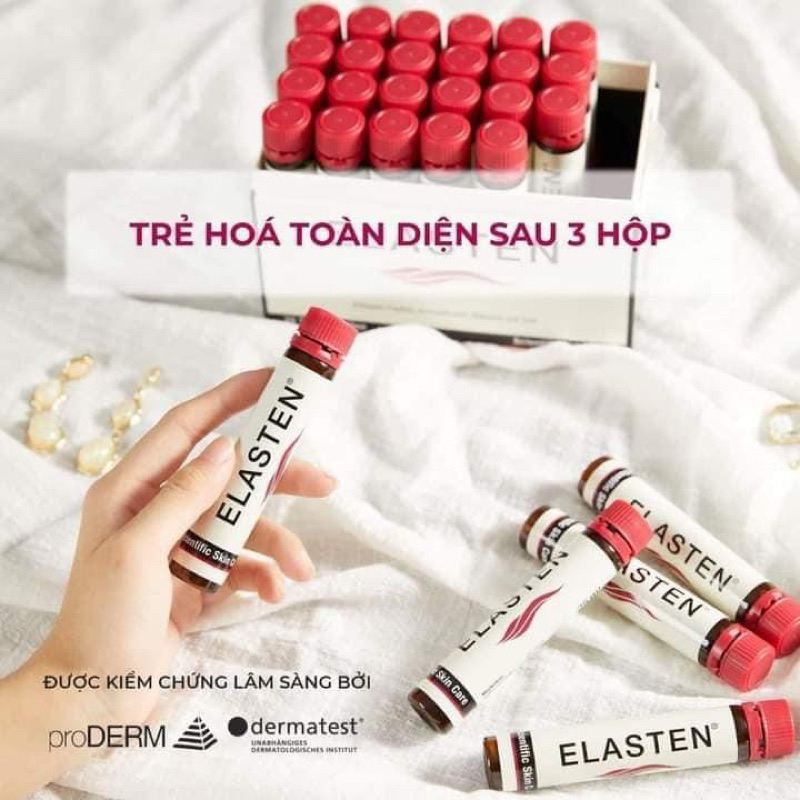 Elasten German Elasten Skin Rejuvenating Collagen Drink 25ml x 28 Tubes ...