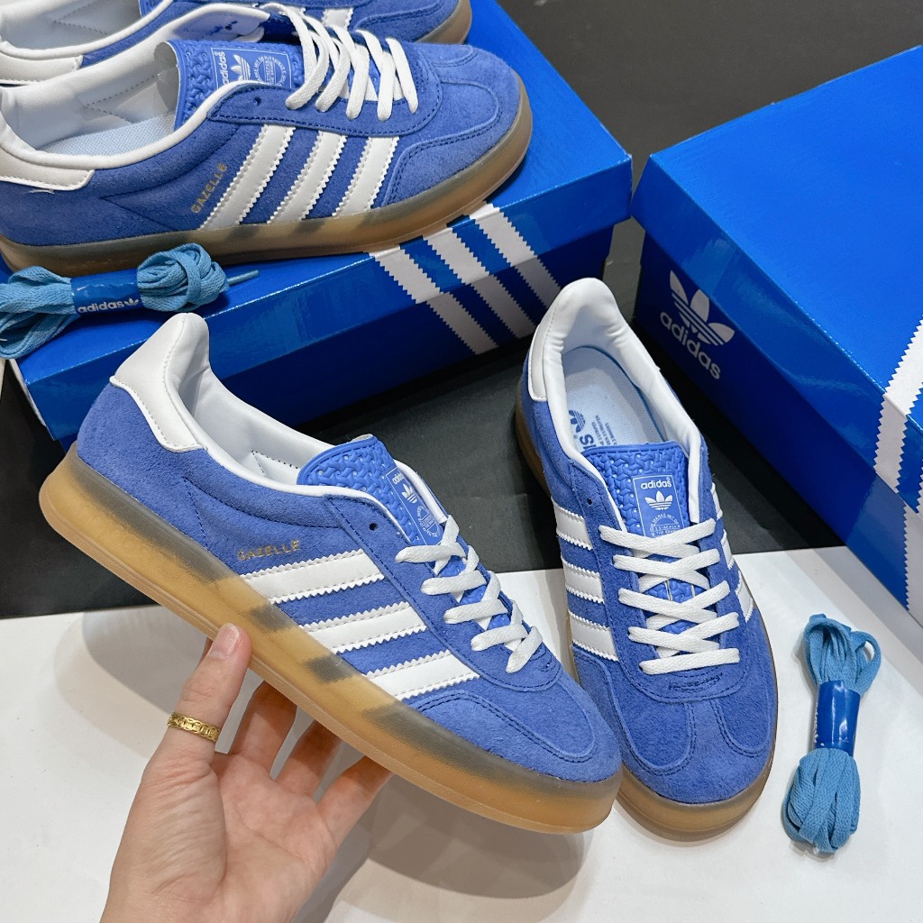 Adidas Gazelle Indoor'Blue Fusion' Sneakers HQ8717 Hot Trend 2023 ...