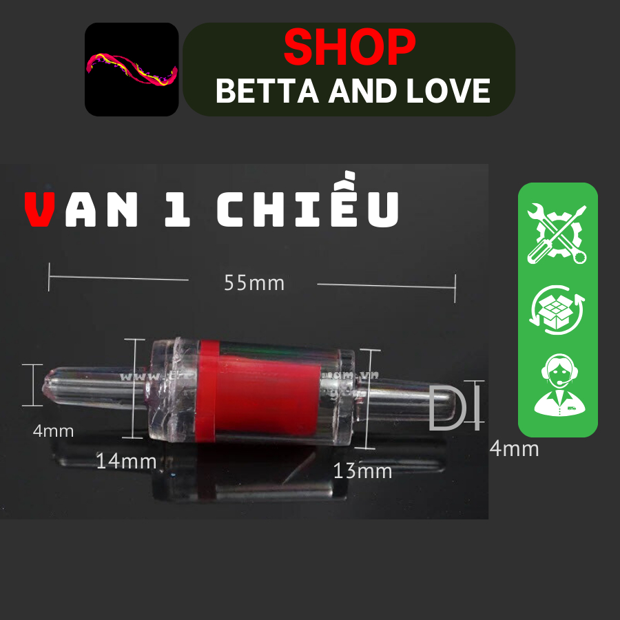OXY One-way valve - Made of heat-resistant ABS plastic - Used for ...