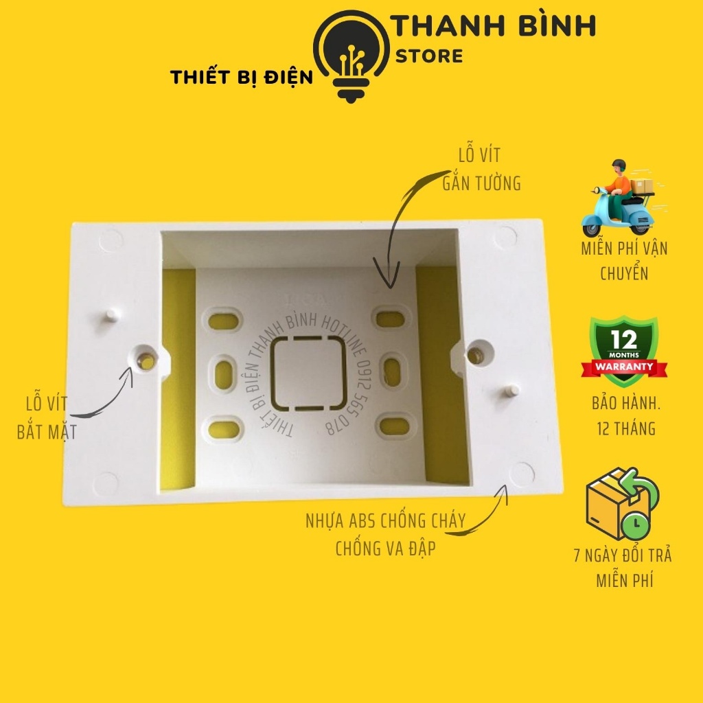 Lioa Single Fireproof Floating Base for Rectangular Surfaces (For All ...