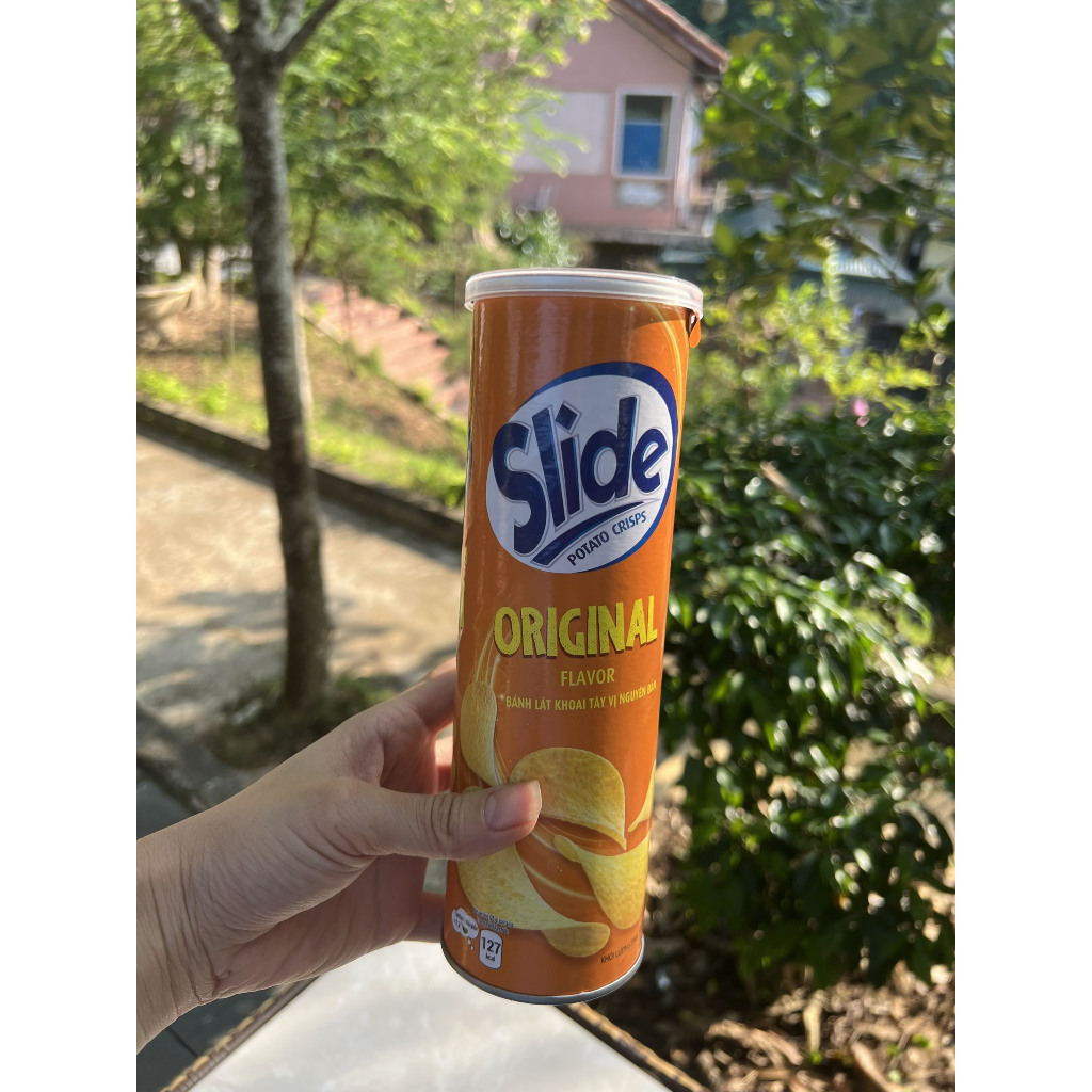 Potato Slide Flavors, Potato Snack Can 90g | Shopee Malaysia