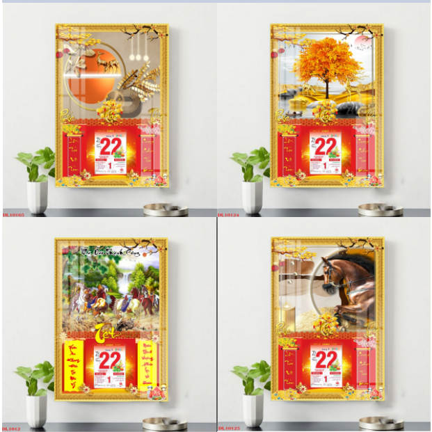 MIRROR CALENDAR 2025 AT TI YEAR CALENDAR, HIGH QUALITY WALL PAINTING ...
