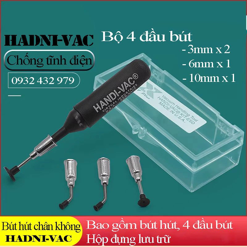 Handi-vac anti-static vacuum pen, suction pen for electronic components ...