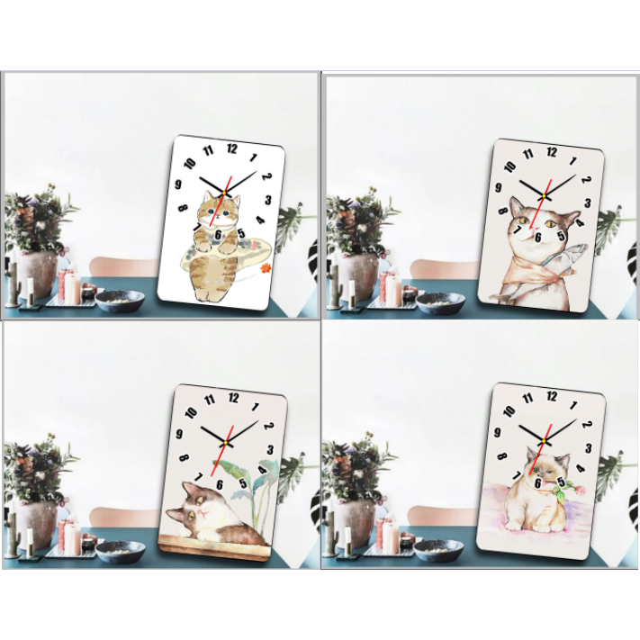 High-end Mirror-Coated Desktop Watch Size 24x18 & 30x20 - Noise-Free ...