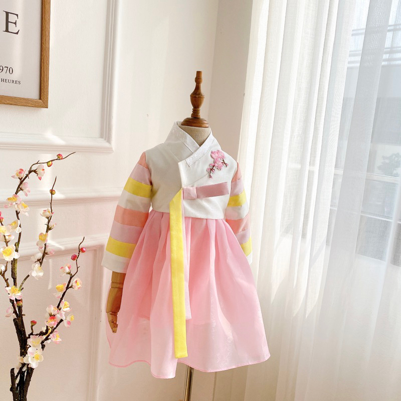 Saekdong Hanbok, Korean outfit for girls from 9-35kg | Shopee Malaysia