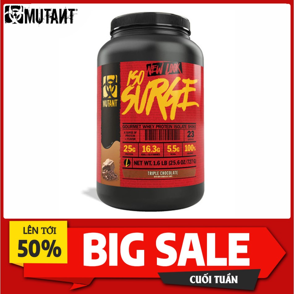 Whey Iso Surge Mutant 1.6LBs 0.9kg - Whey ISOLATE Pure muscle building ...