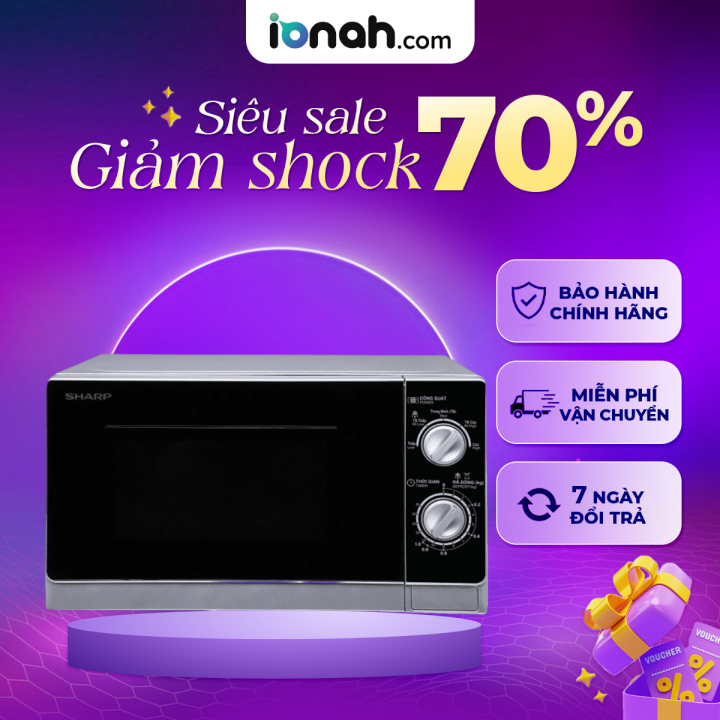 Sharp Microwave R-205VN (S) 20 liters | Shopee Malaysia