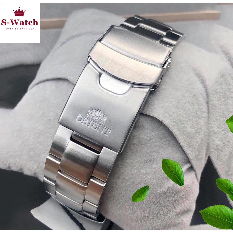 Orient Jubilee Metal Watch Strap Stainless Steel 2-Layer Buckle Slim ...