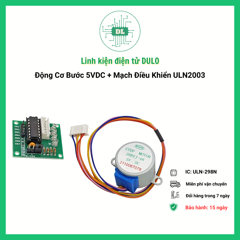 Stepper Motor 5VDC/12VDC Phase 28byj-48 For arduino, Stepper Motor ...