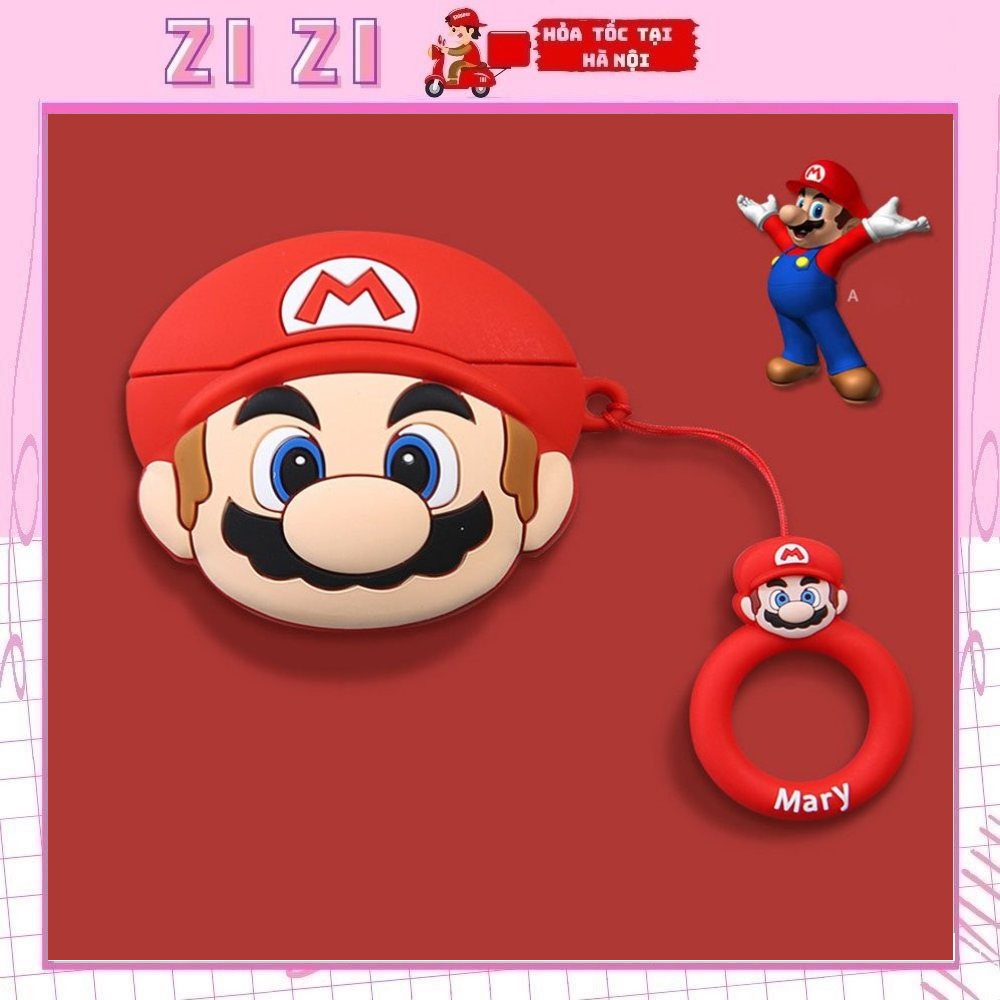Case AIRPOD 2/1/Pro/3 Mario Protective CASE for Bluetooth Wireless ...