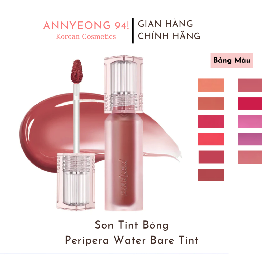 Peripera Water Bare Tint 3.8g All Colors | Shopee Malaysia
