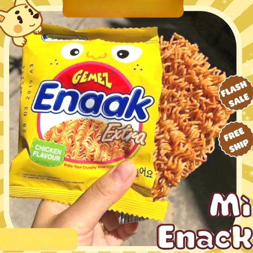 Indonesian Enaak Noodle Snack, Children's Instant Noodles Traditional ...