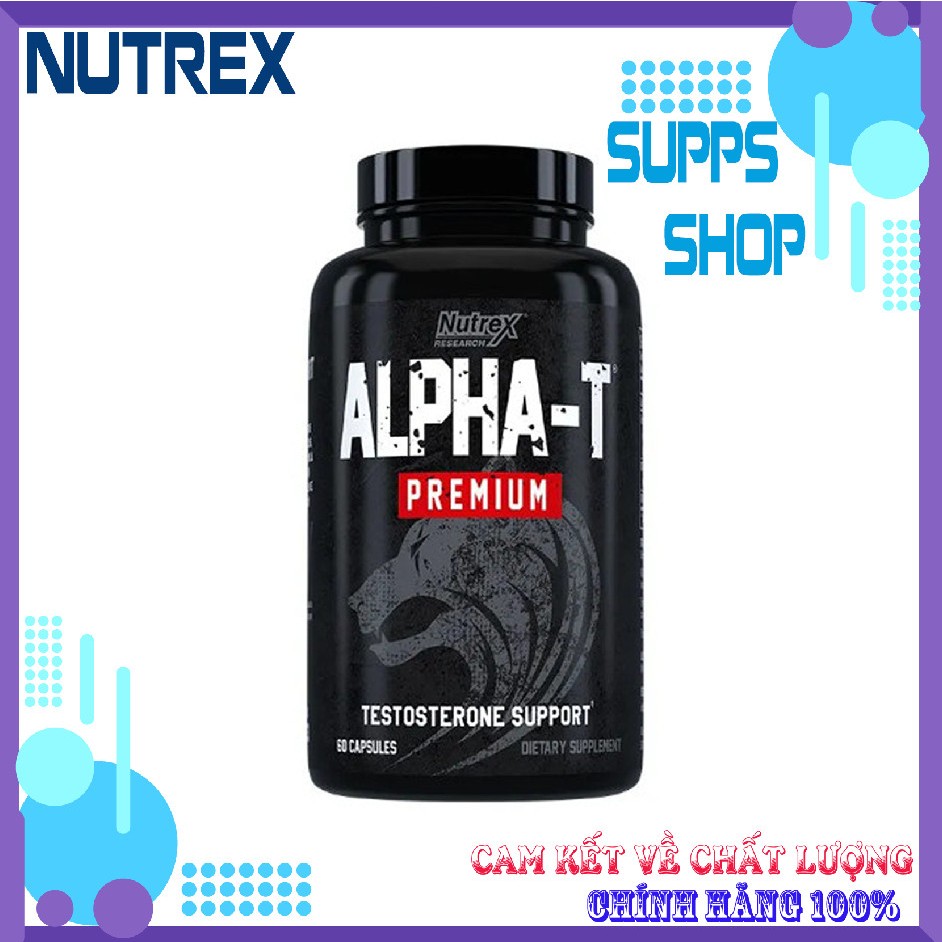 (Genuine) Increase muscle strength test Nutrex Alpha-T 60 Tablets ...