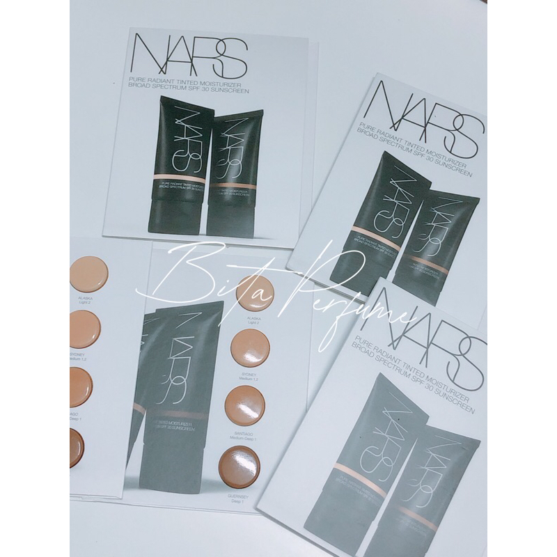Sample Nars Pure Radiant Tinted Foundation Cream 4 Cells | Shopee Malaysia