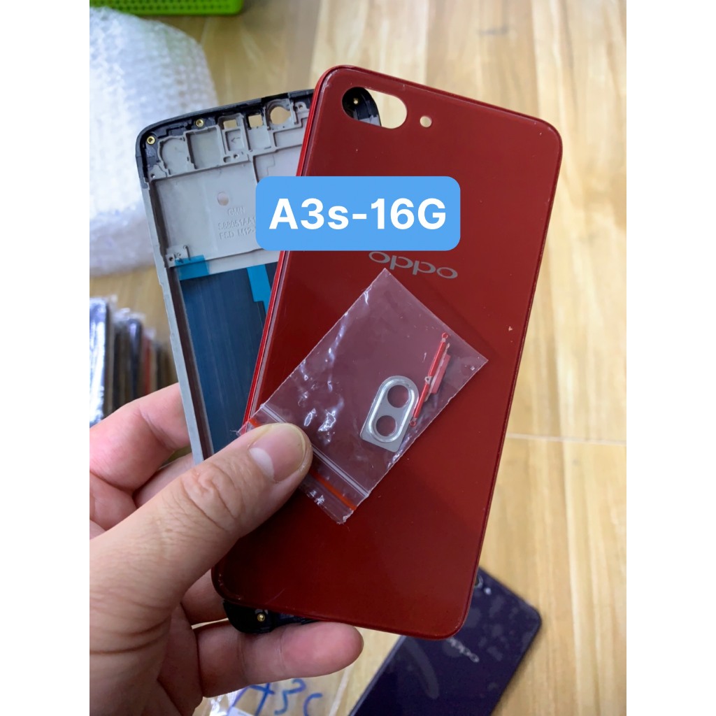 Oppo A3s - 16G original skeleton / Version with sim hole at the bottom ...