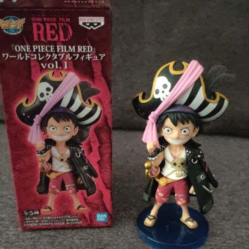 One Piece WCF Luffy Film Red Model | Shopee Malaysia