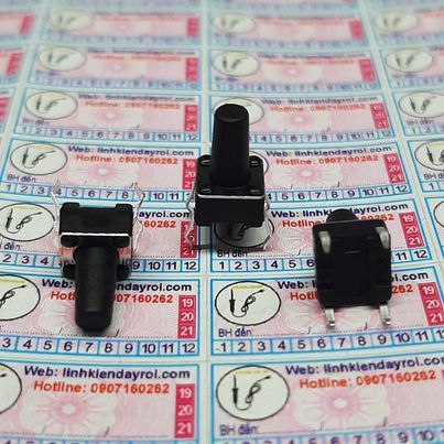 4-pin Microphone push button size 6x6x10mm | Shopee Malaysia