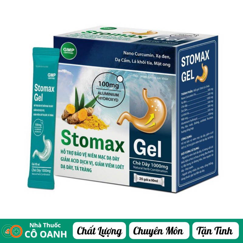 Stomax Gel Helps To Protect The Stomach Mucosa, Reduce Stomach Ulcers ...