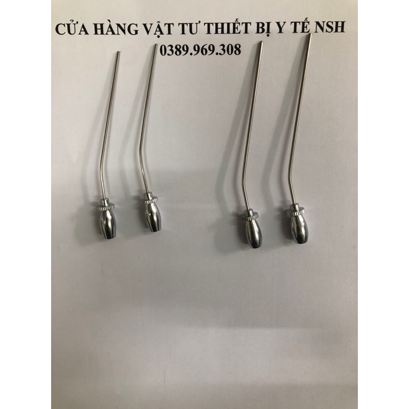Small And Large Stainless Steel Ear And Throat Suction Tubes, Stainless ...