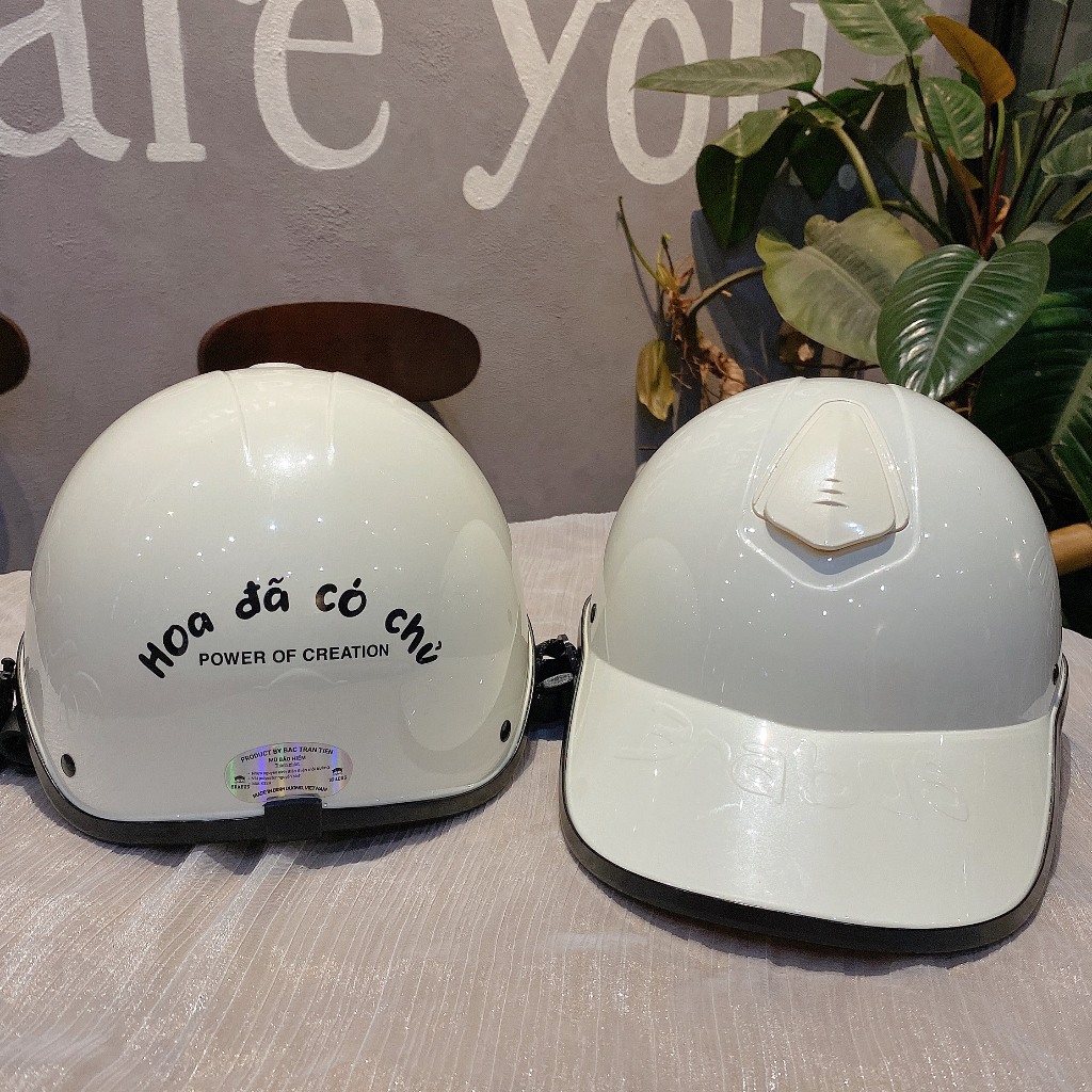 Brabus Vietnam White Vanilla Cap Helmet Already Owned | Shopee Malaysia